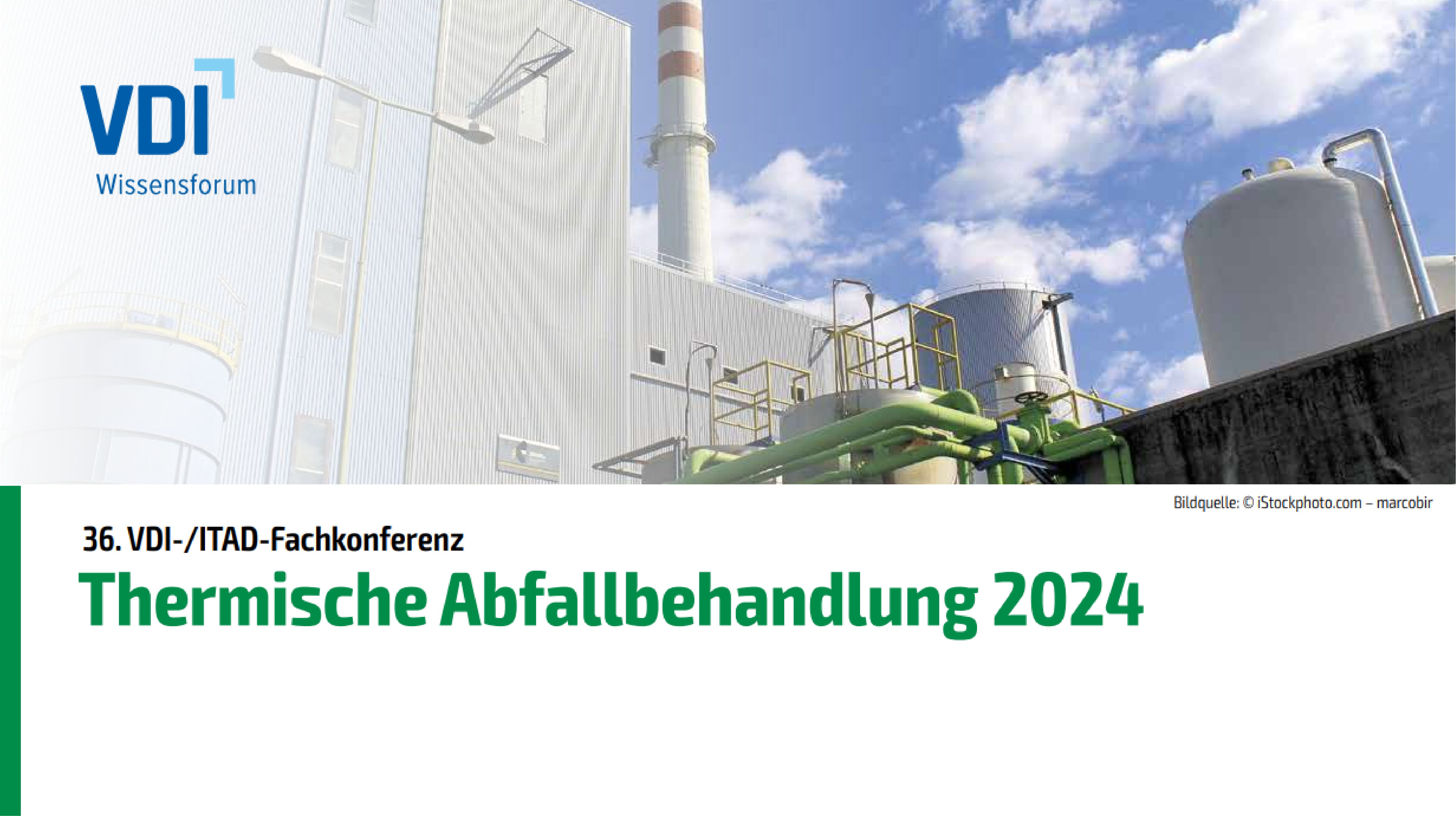 36. VDI-/ITAD-Konferenz Thermische Abfallbehandlung 2024